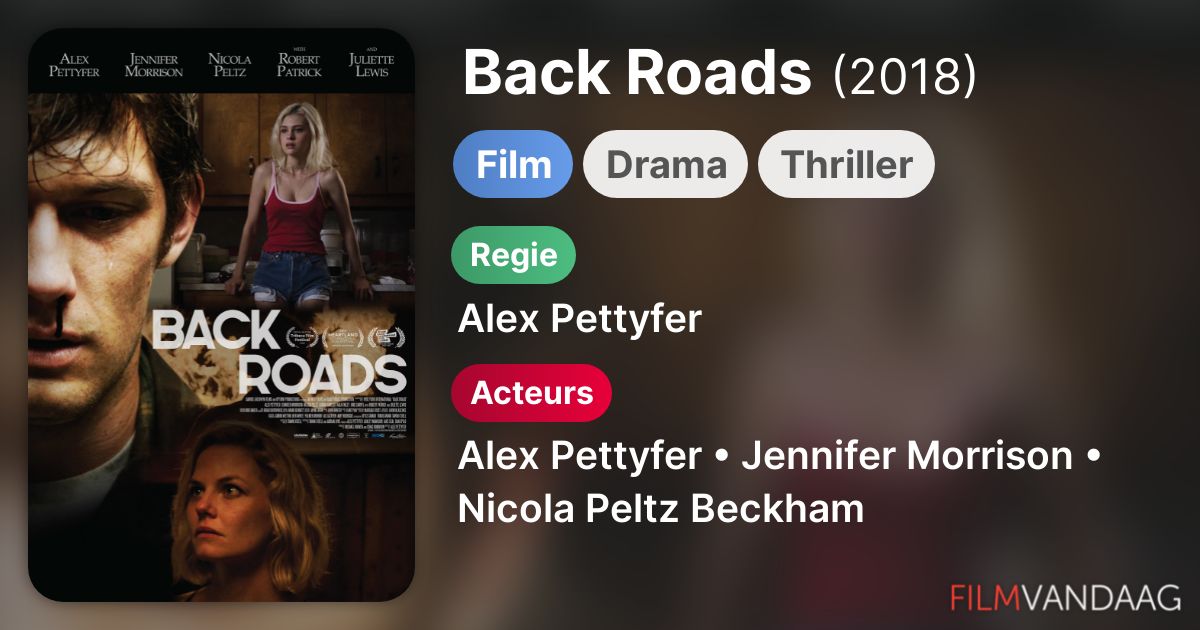 Back Roads (film, 2018) - FilmVandaag.nl