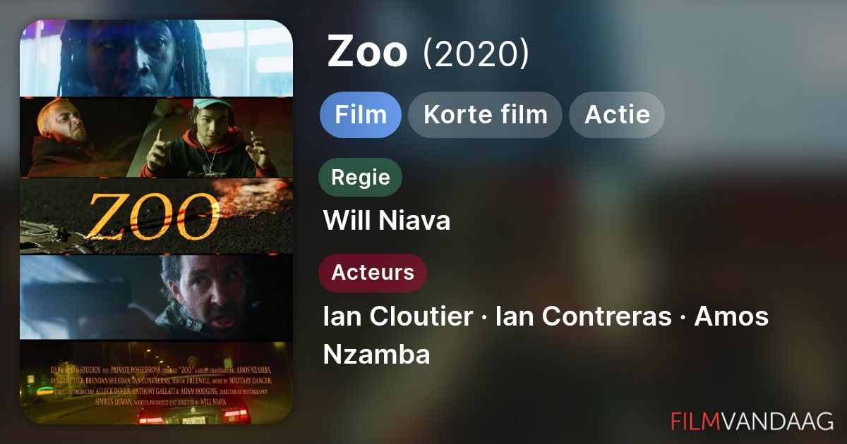 Zoo (film, 2020) - FilmVandaag.nl