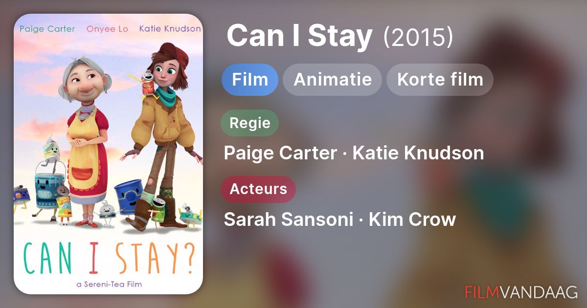 Can I Stay (film, 2015) - FilmVandaag.nl