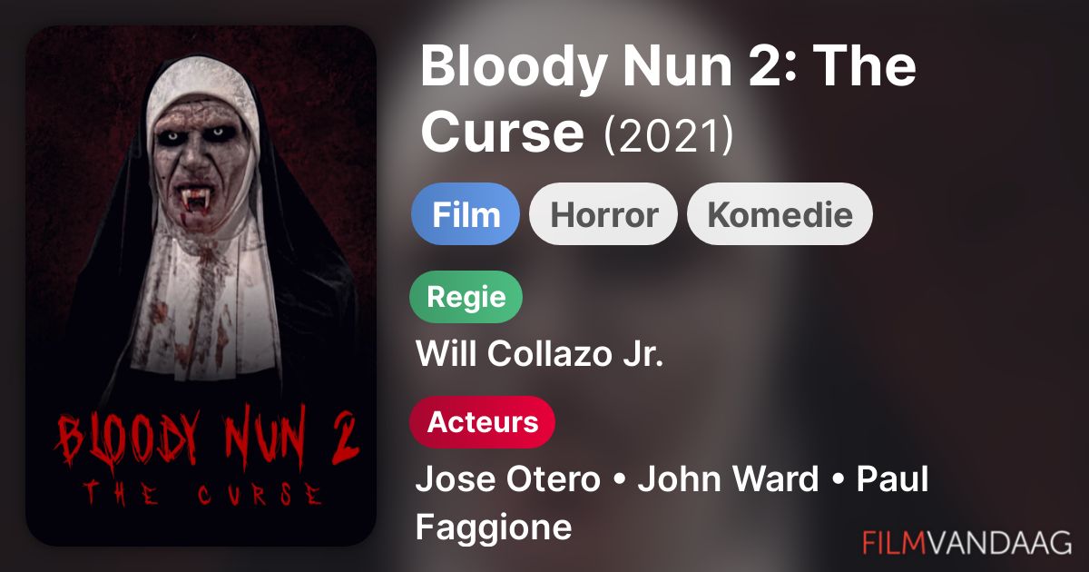 Bloody Nun 2: The Curse (film, 2021) - FilmVandaag.nl