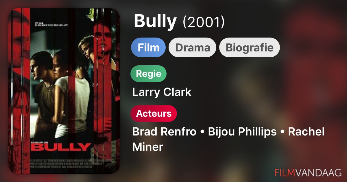Bully (film, 2001) - FilmVandaag.nl
