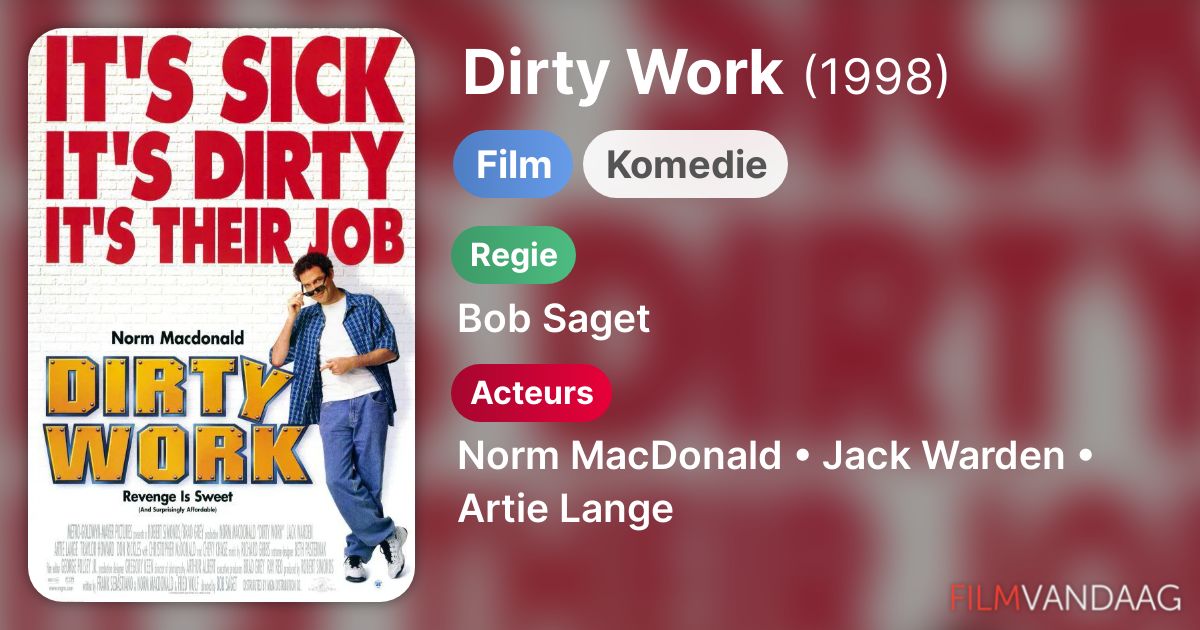 Dirty Work (film, 1998) - FilmVandaag.nl