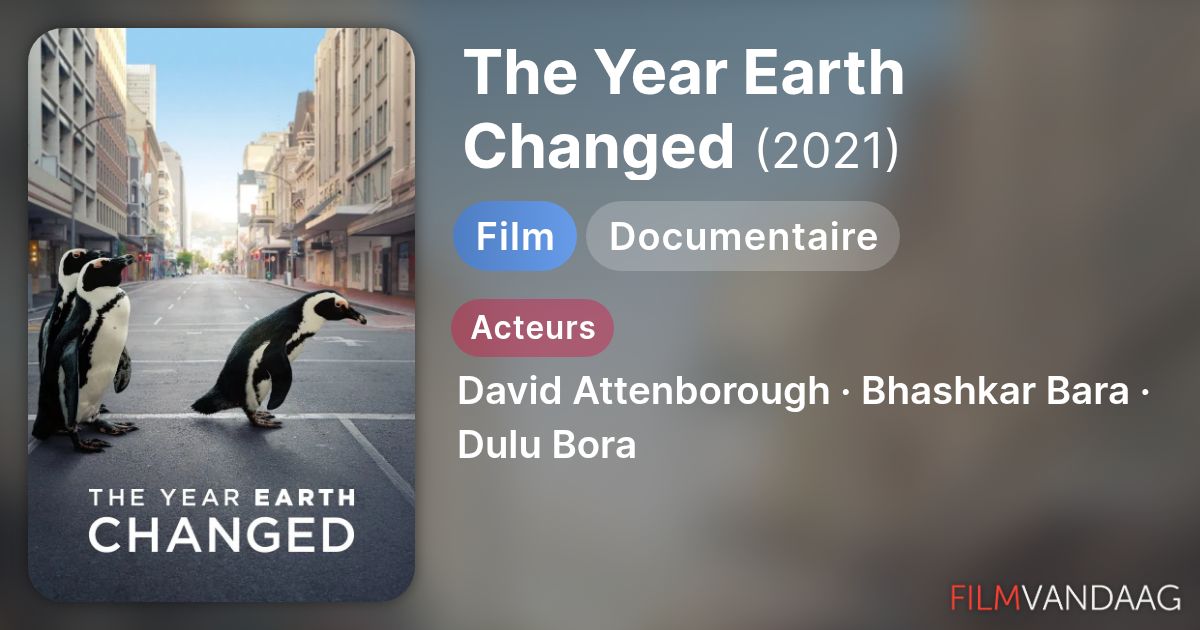 The Year Earth Changed (film, 2021) - FilmVandaag.nl