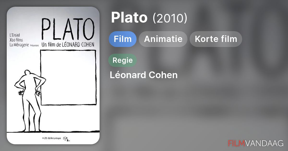 Plato (film, 2010) - FilmVandaag.nl