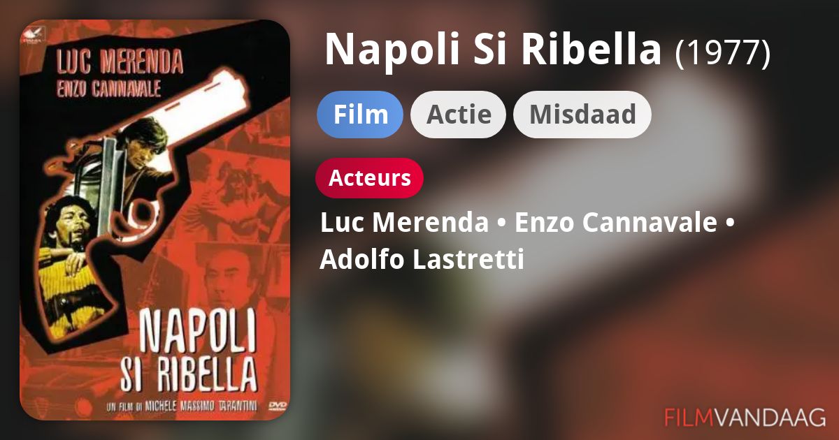 Napoli Si Ribella (film, 1977) - FilmVandaag.nl