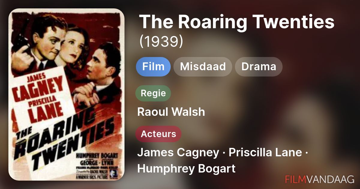 The Roaring Twenties (film, 1939) - FilmVandaag.nl