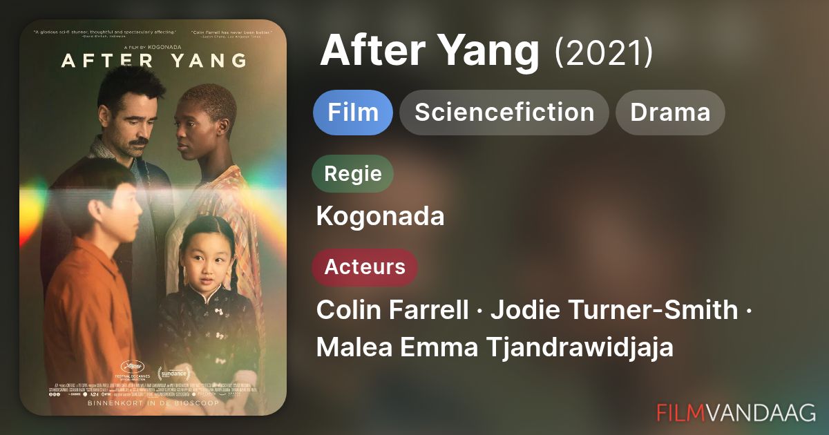 After Yang (film, 2021) - FilmVandaag.nl