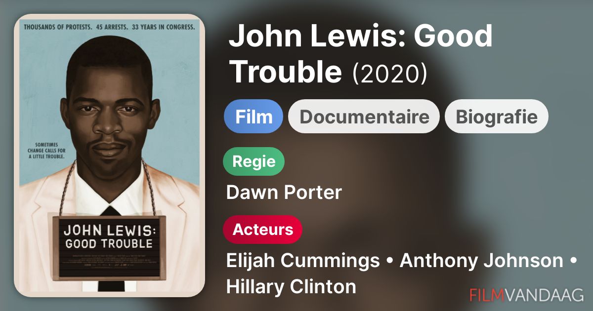 John Lewis: Good Trouble (film, 2020) - FilmVandaag.nl