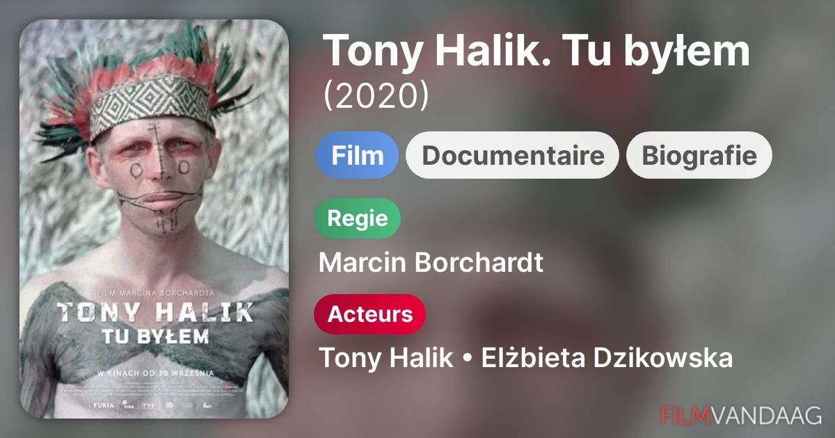 Tony Halik. Tu byłem (film, 2020) - FilmVandaag.nl