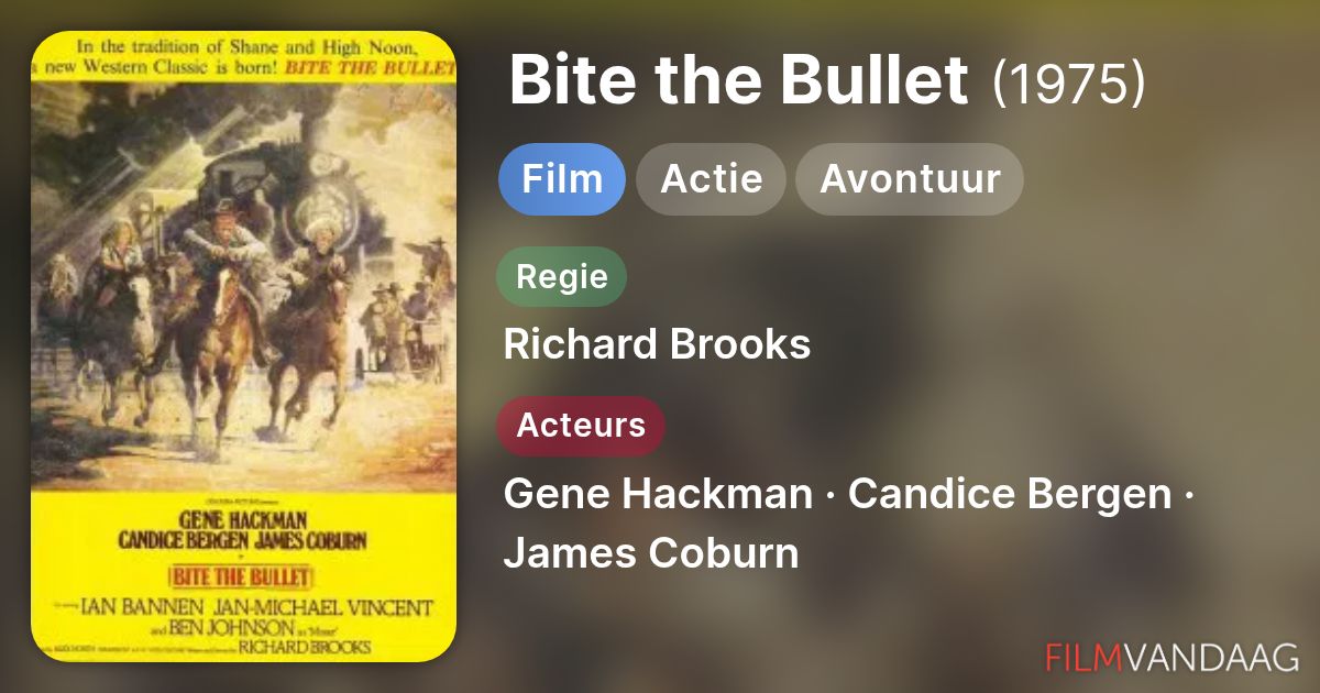 Bite the Bullet (film, 1975) - FilmVandaag.nl