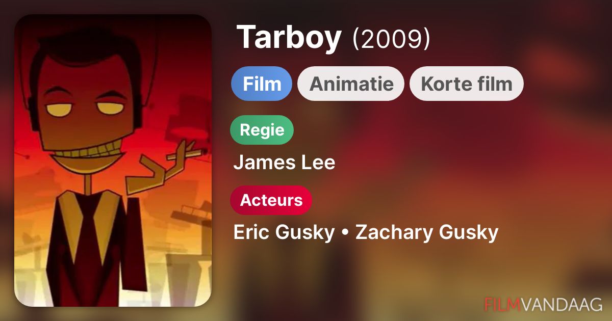 Tarboy (film, 2009) - FilmVandaag.nl