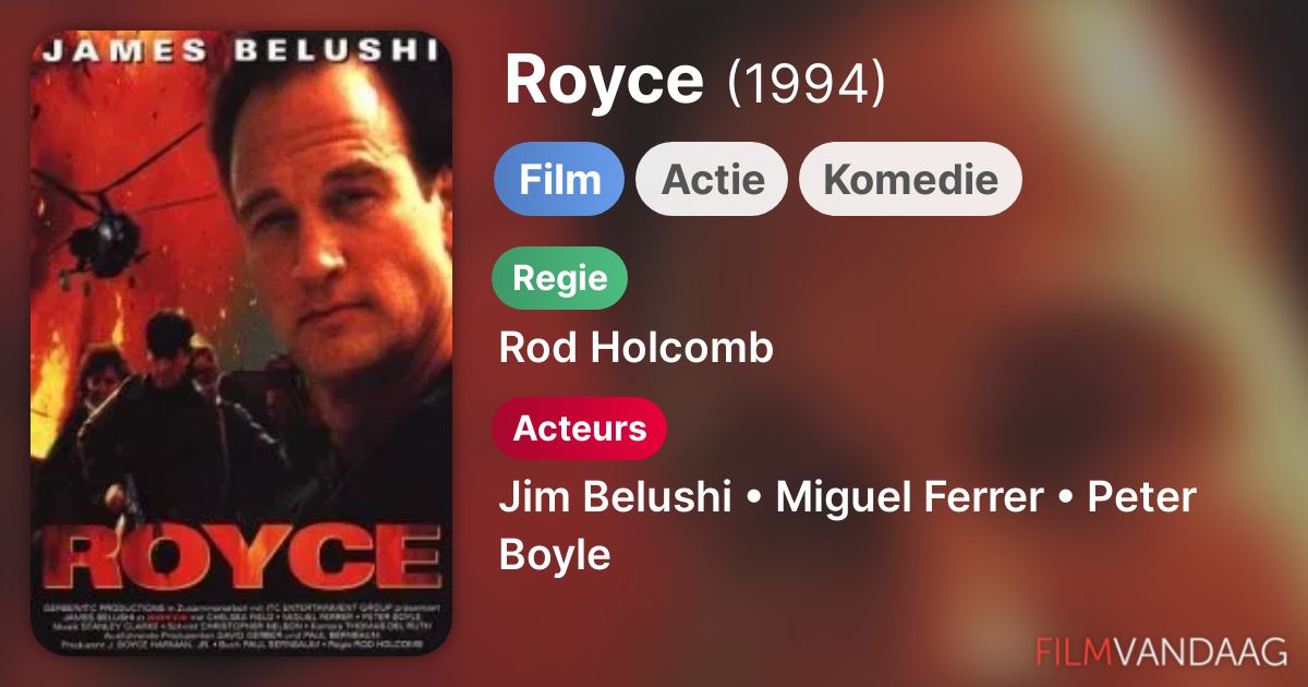Royce (film, 1994) - FilmVandaag.nl