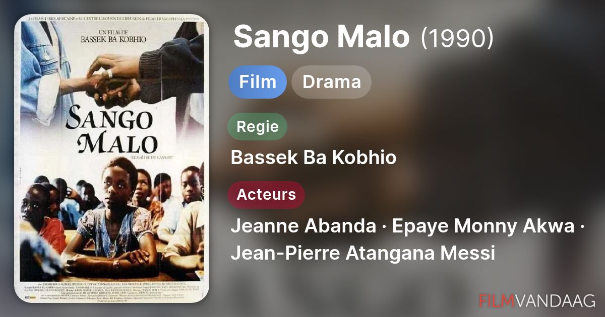 Sango Malo (film, 1990) - FilmVandaag.nl