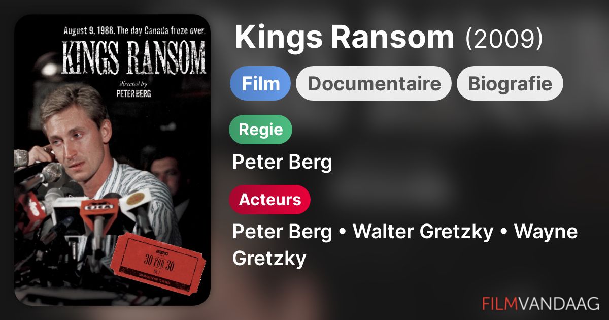 Kings Ransom (film, 2009) Nu Online Kijken - FilmVandaag.nl