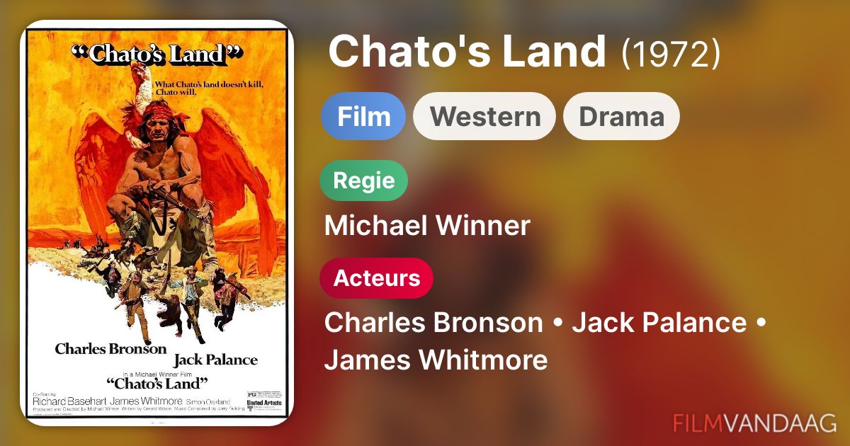 Chato's Land (film, 1972) - FilmVandaag.nl