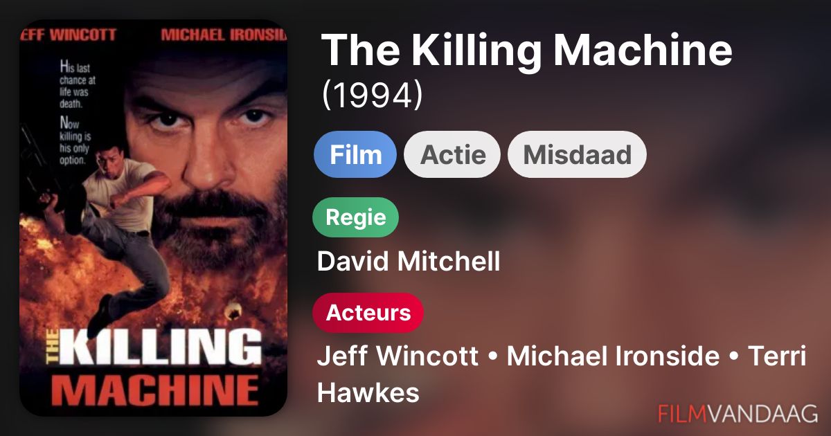 The Killing Machine (film, 1994) - FilmVandaag.nl