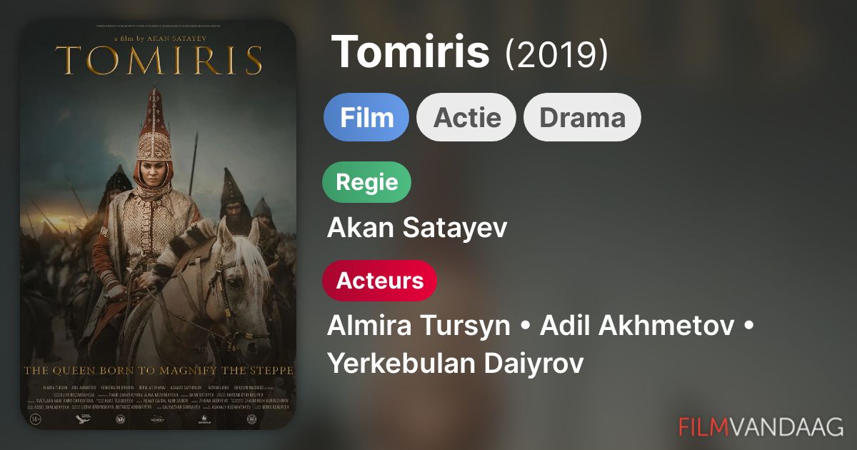 Tomiris (film, 2019) - FilmVandaag.nl