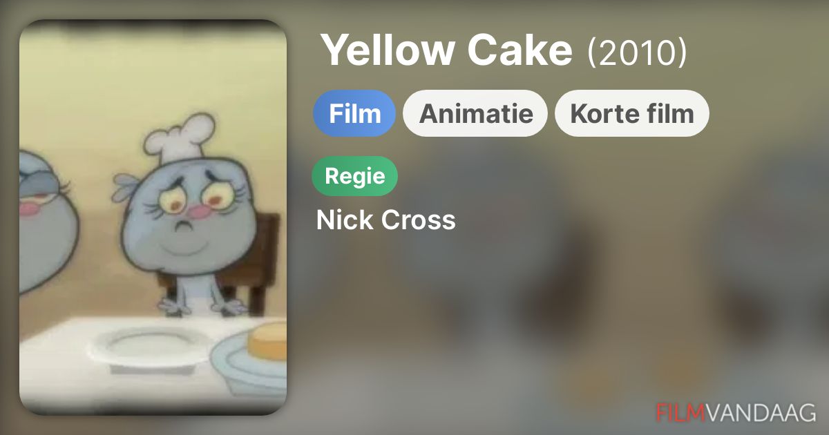 Yellow Cake (film, 2010) - FilmVandaag.nl