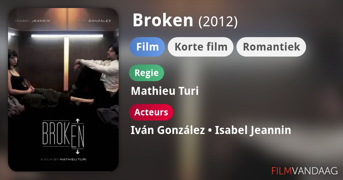 Broken (film, 2012) - FilmVandaag.nl