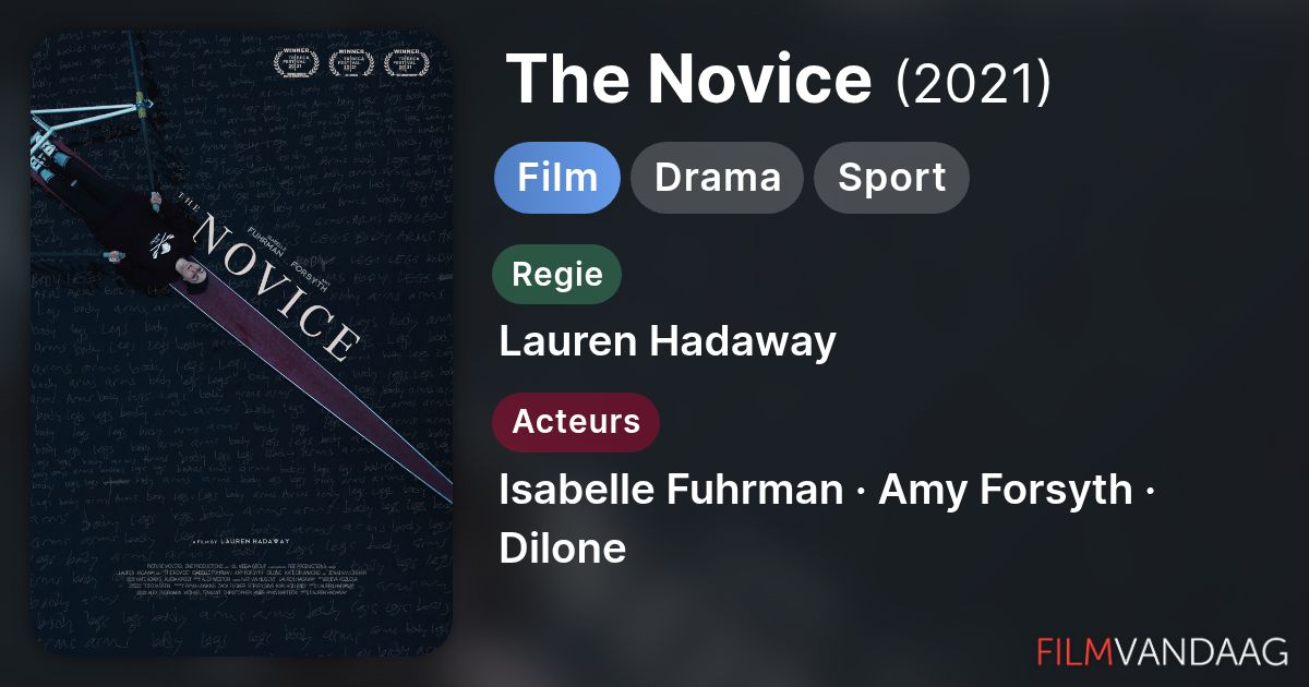 The Novice (film, 2021) - FilmVandaag.nl