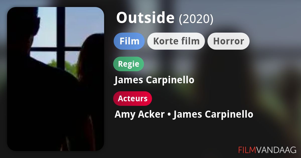 Outside (film, 2020) - FilmVandaag.nl