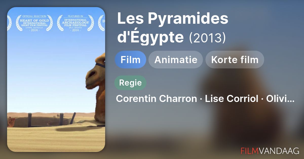 Les Pyramides d'Égypte (film, 2013) - FilmVandaag.nl