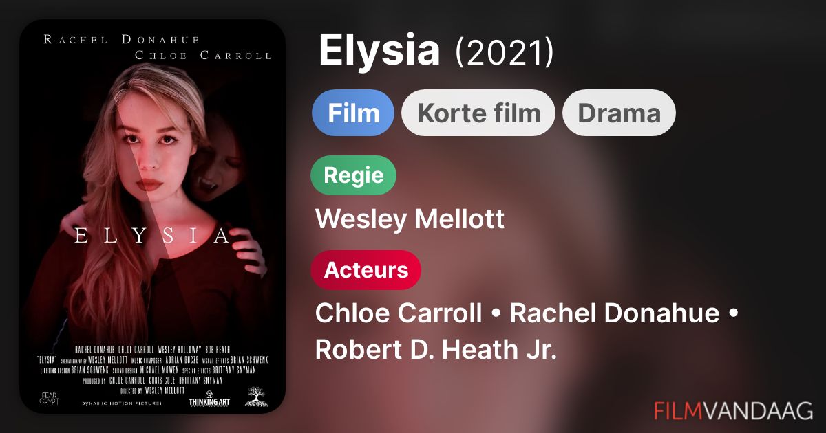 Elysia (film, 2021) kopen op dvd of blu-ray - FilmVandaag.nl