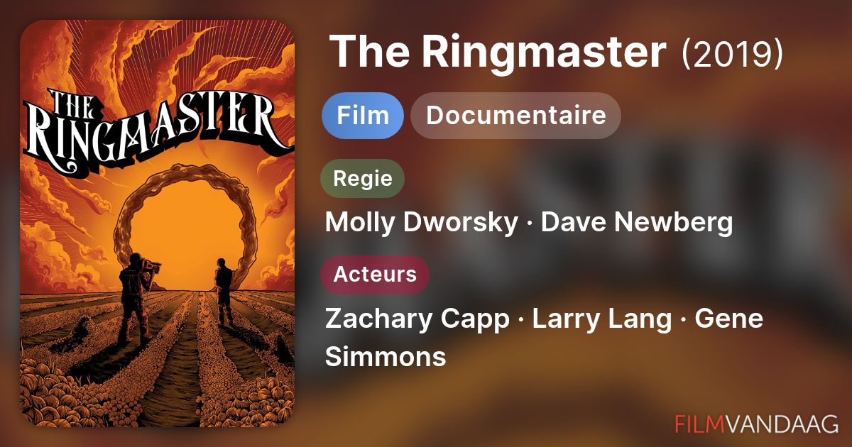 The Ringmaster (film, 2019) - FilmVandaag.nl