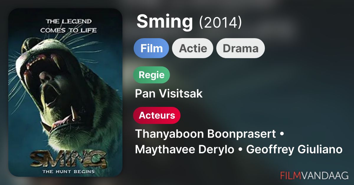 Sming (film, 2014) - FilmVandaag.nl
