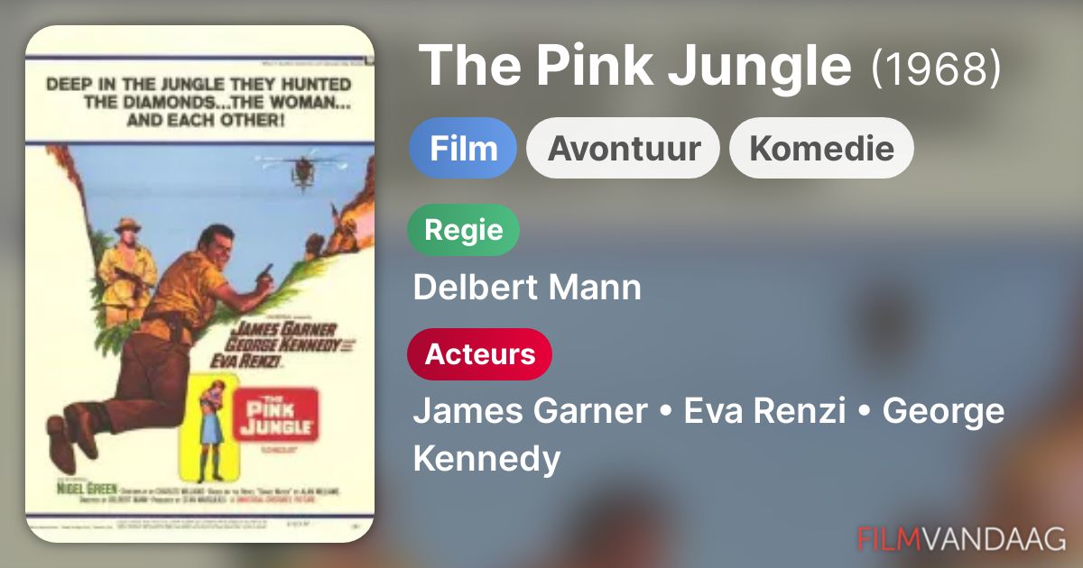 The Pink Jungle (film, 1968) - FilmVandaag.nl