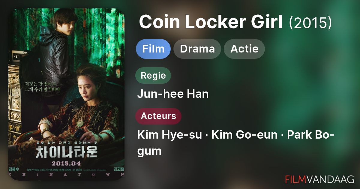 Coin Locker Girl (film, 2015) - FilmVandaag.nl