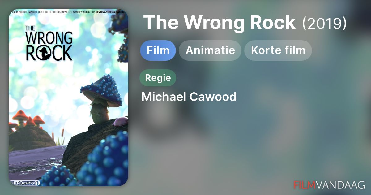 The Wrong Rock (film, 2018) kopen op dvd of blu-ray - FilmVandaag.nl