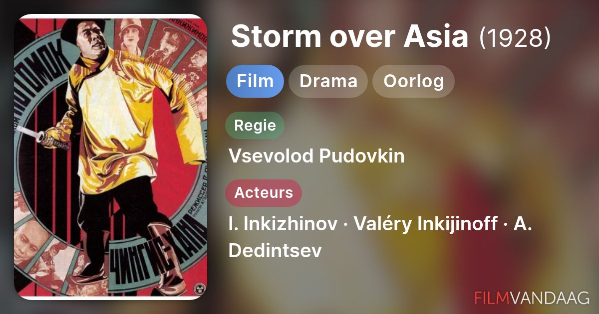 Storm over Asia (film, 1928) - FilmVandaag.nl