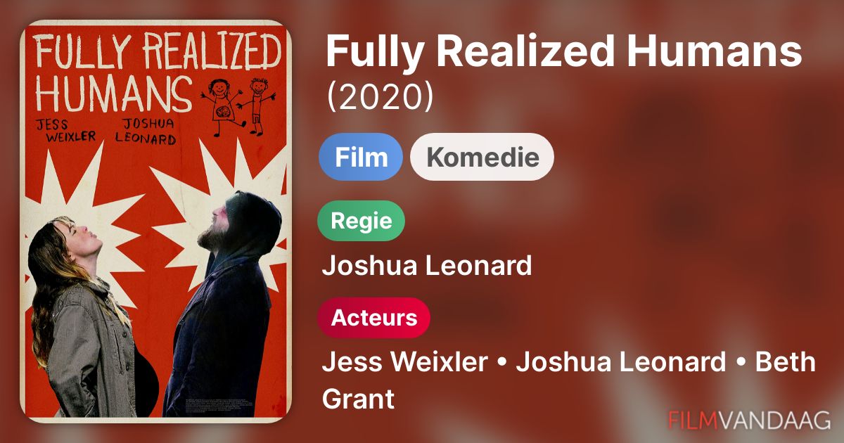 Fully Realized Humans (film, 2020) - FilmVandaag.nl