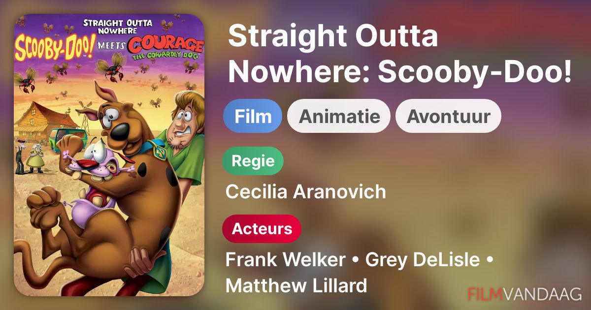Straight Outta Nowhere: Scooby-Doo! Meets Courage the Cowardly Dog ...