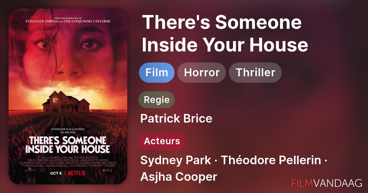 There's Someone Inside Your House (film, 2021) - FilmVandaag.nl