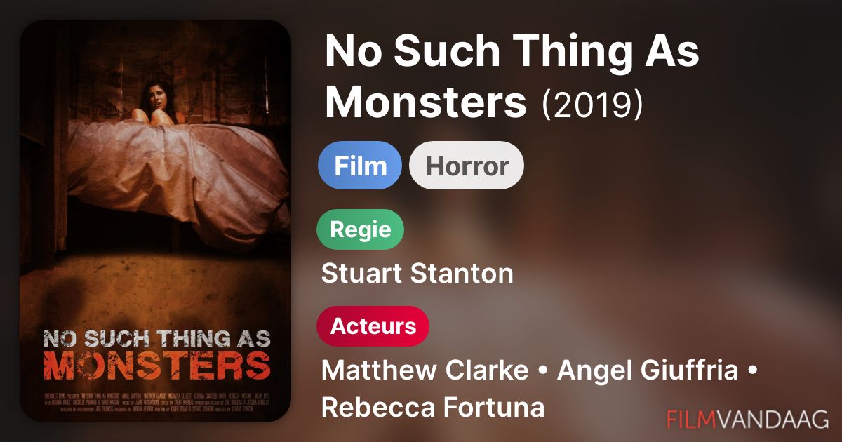 No Such Thing As Monsters (film, 2019) - FilmVandaag.nl