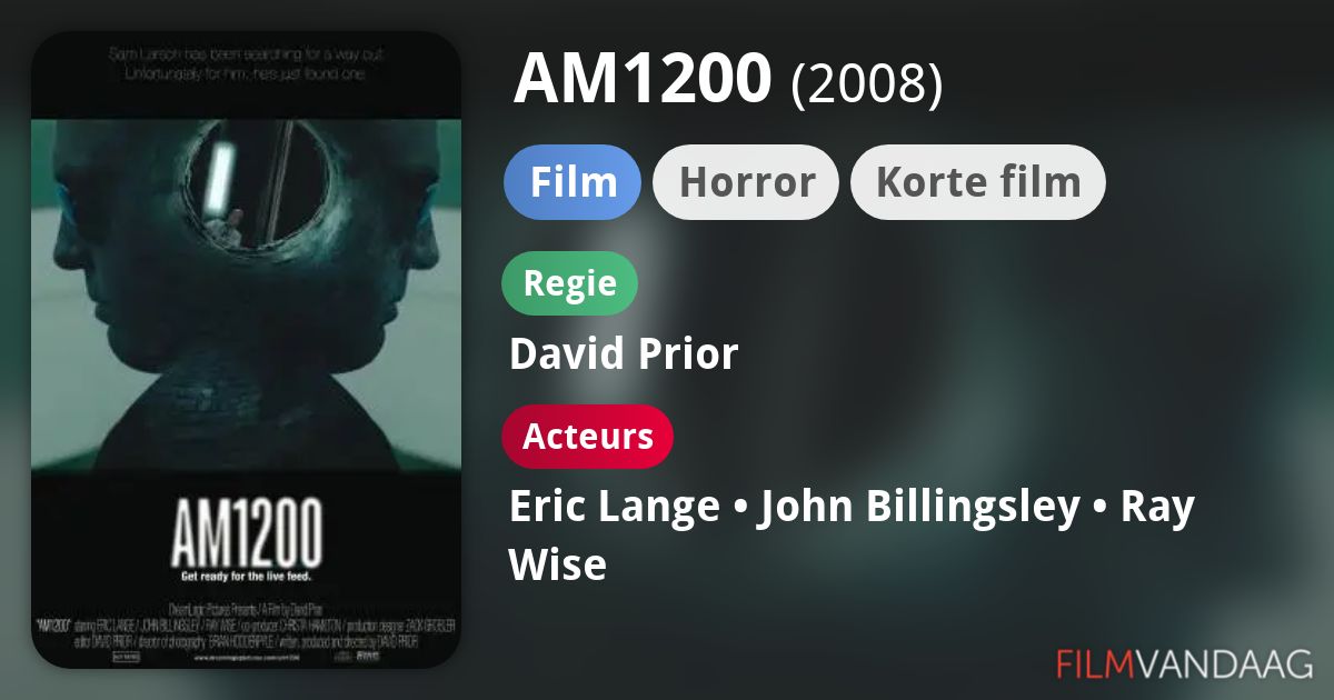 AM1200 (film, 2008) - FilmVandaag.nl