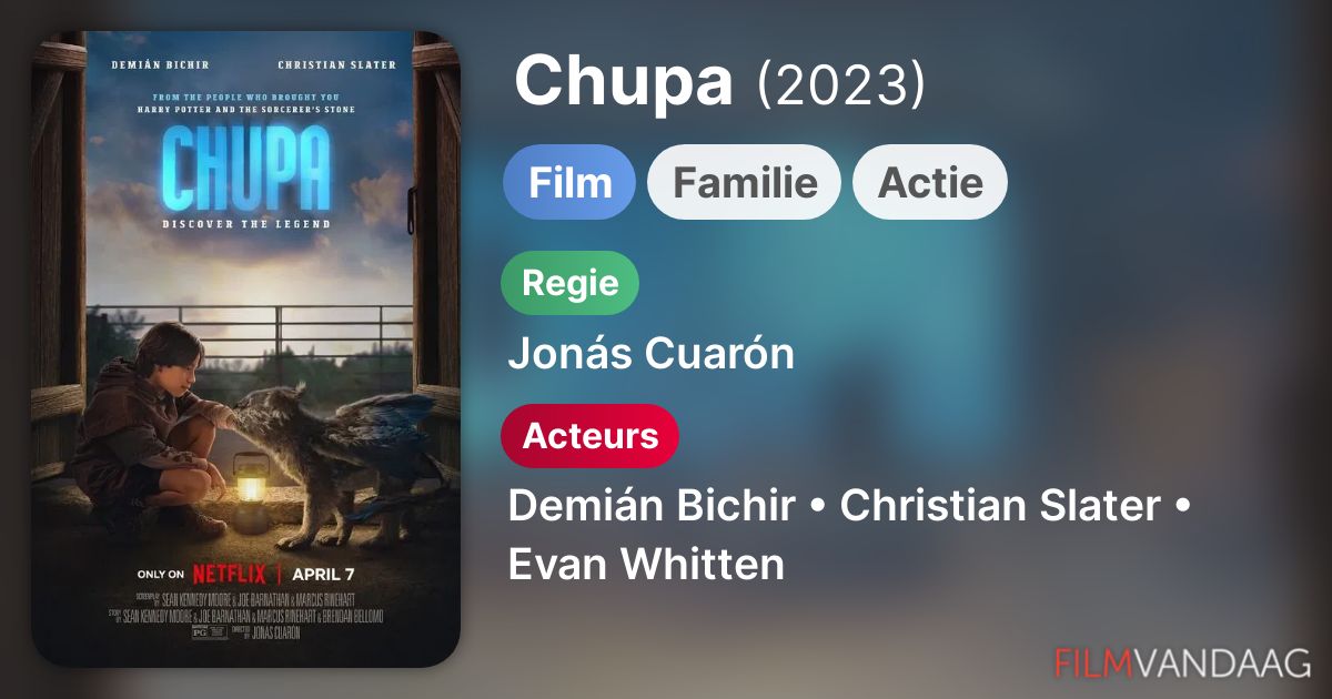 Chupa (film, 2023) - FilmVandaag.nl