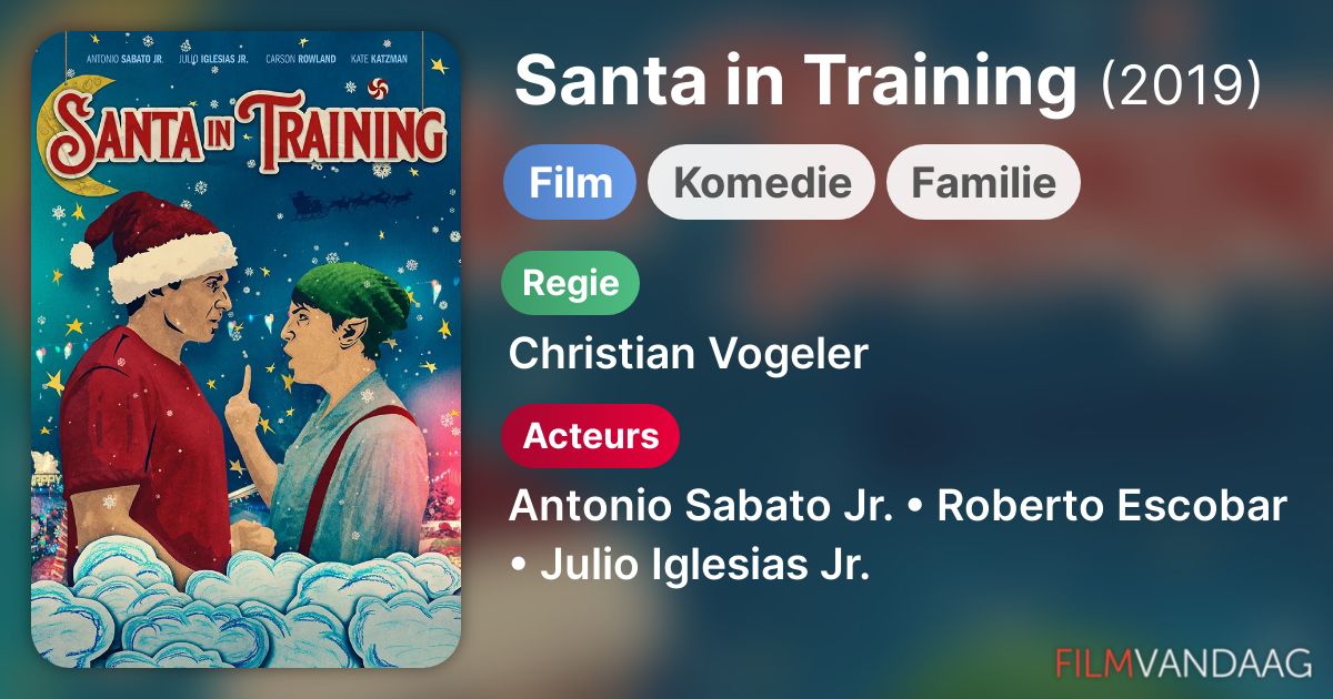 Santa in Training (film, 2019) - FilmVandaag.nl