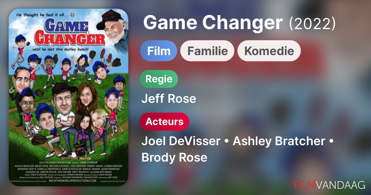 Game Changer (film, 2021) - FilmVandaag.nl