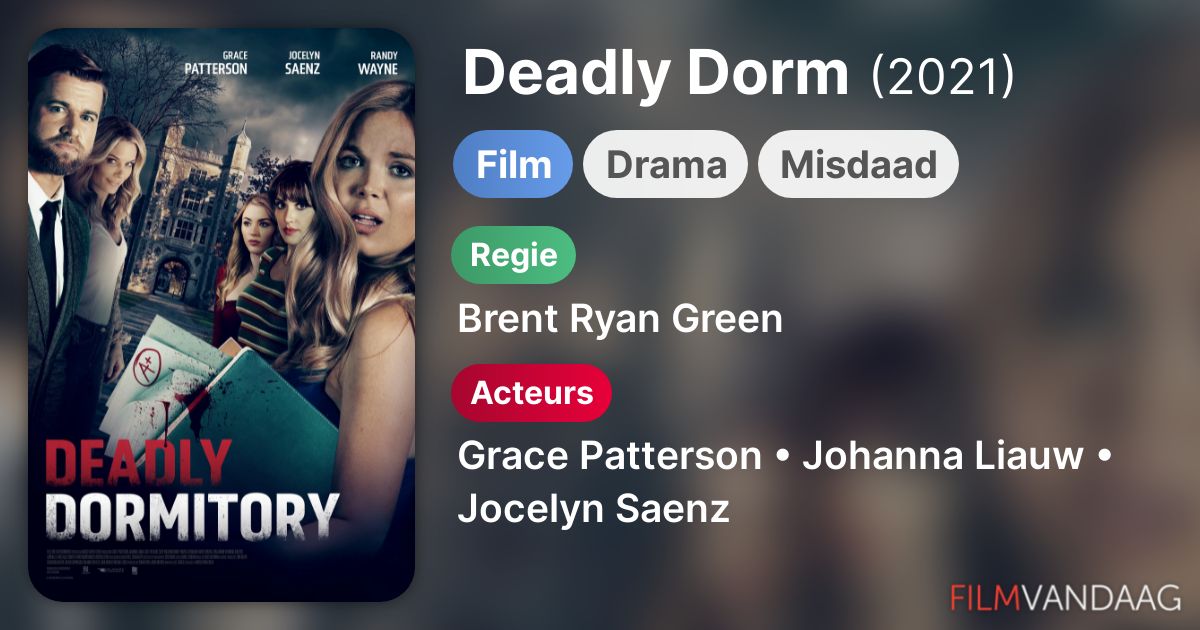 Deadly Dorm (film, 2021) - FilmVandaag.nl