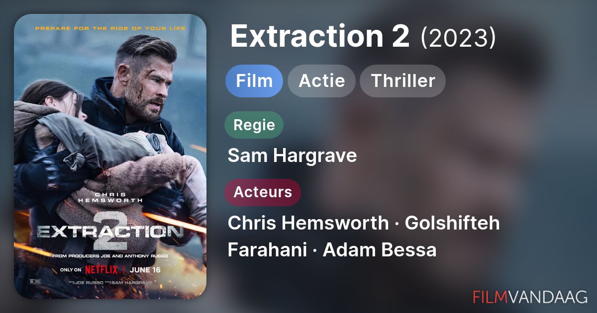 Extraction 2 (film, 2023) - FilmVandaag.nl