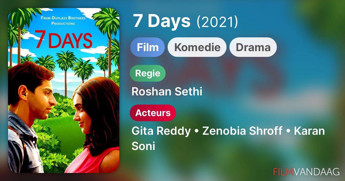 7 Days (film, 2021) - FilmVandaag.nl