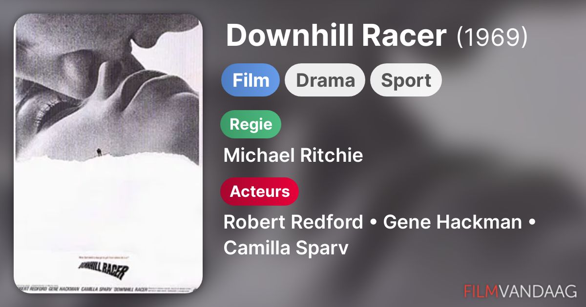 Downhill Racer (film, 1969) - FilmVandaag.nl
