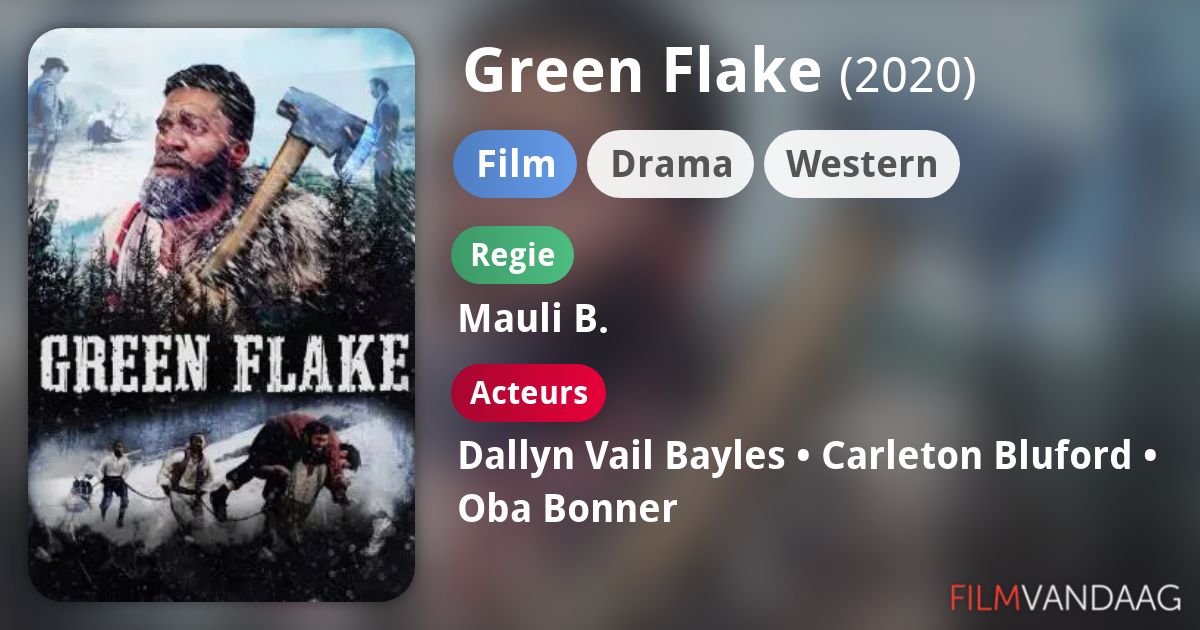 Green Flake (film, 2020) - FilmVandaag.nl