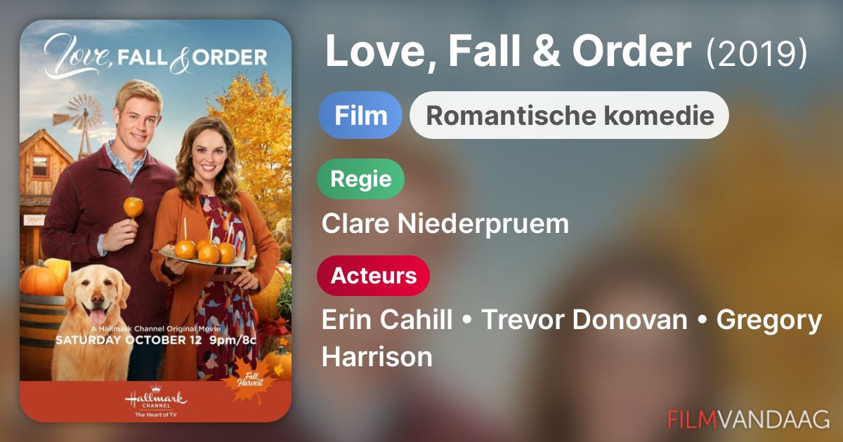 Love, Fall & Order (film, 2019) - FilmVandaag.nl