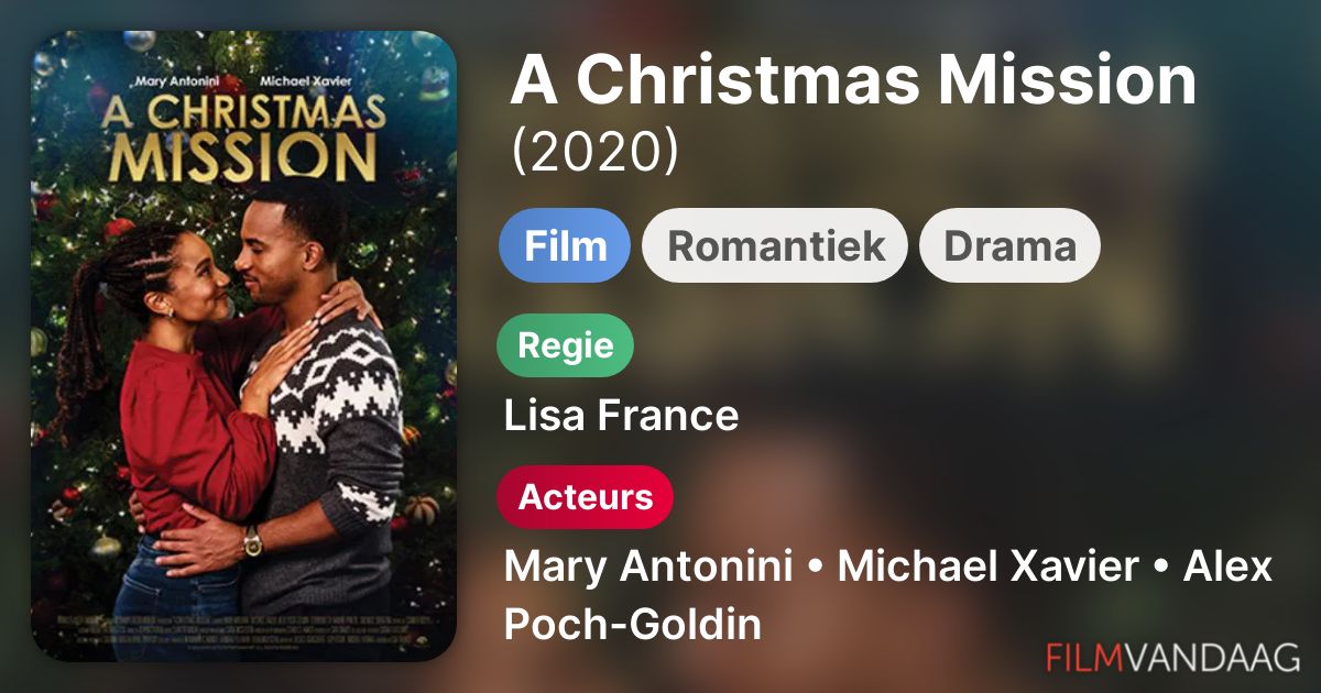 A Christmas Mission (film, 2020) - FilmVandaag.nl