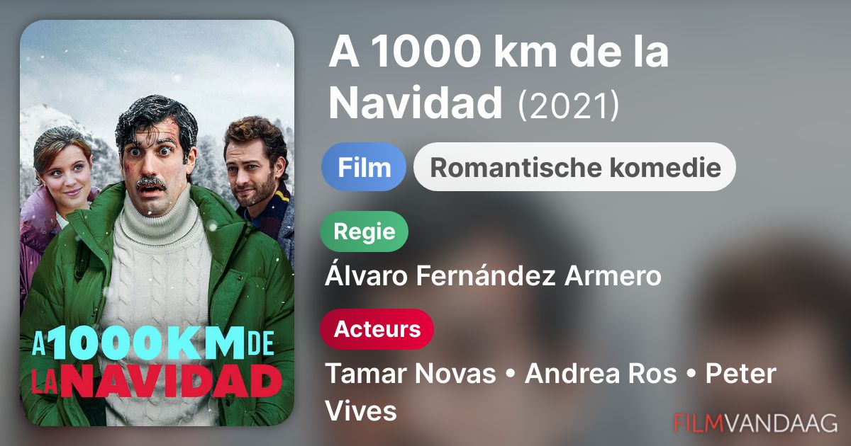A 1000 km de la Navidad (film, 2021) - FilmVandaag.nl