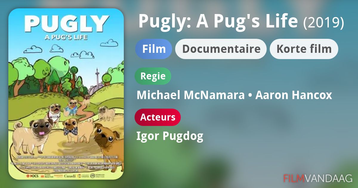 Pugly: A Pug's Life (film, 2019) - FilmVandaag.nl